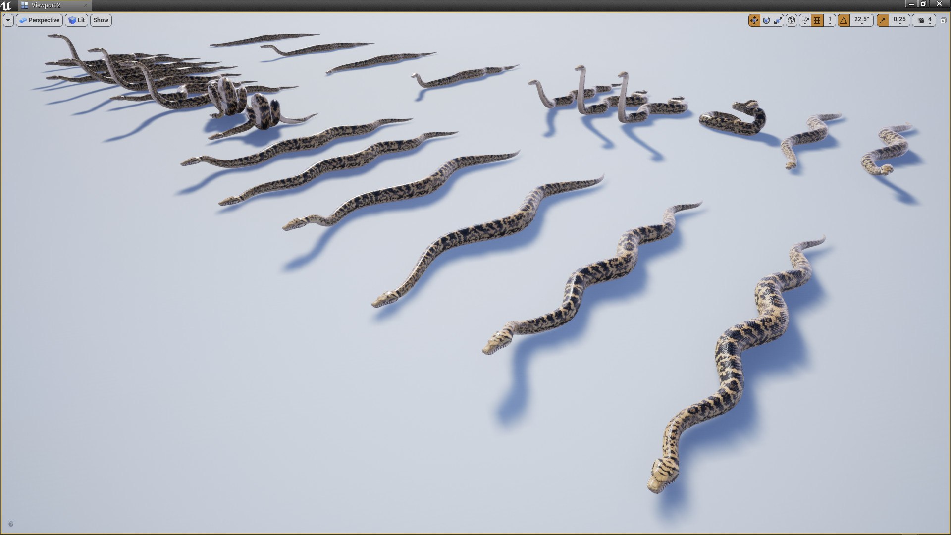 3D Animated Scrub Python Model - TurboSquid 1950276