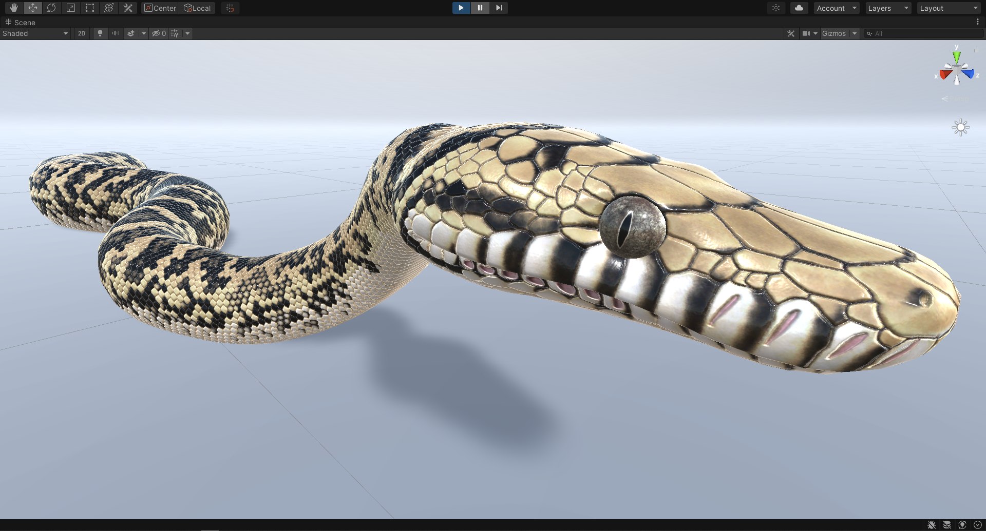 3D Animated Scrub Python Model - TurboSquid 1950276