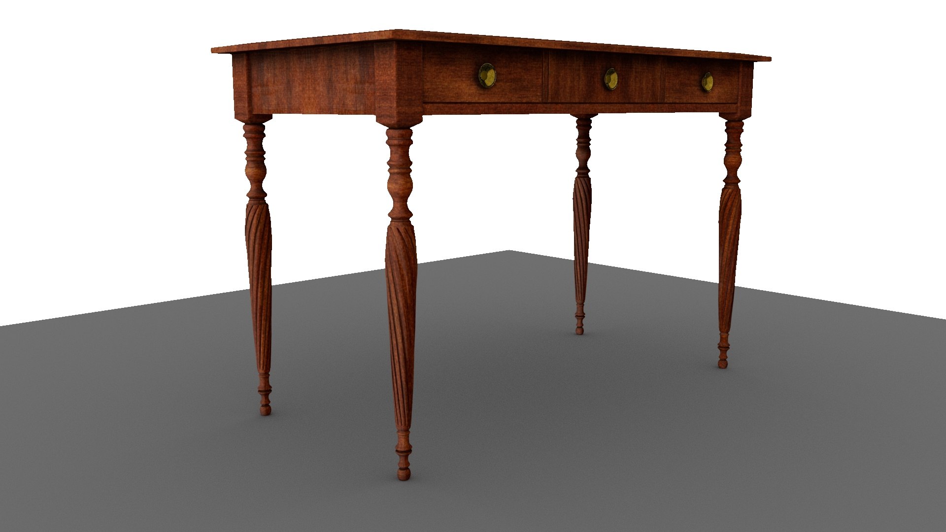 Desk 3D Model - TurboSquid 1903830