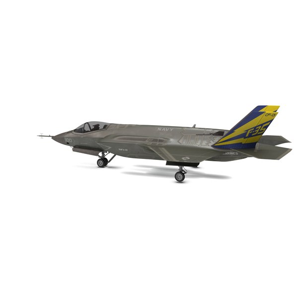 fighter aircraft lockheed martin 3d model