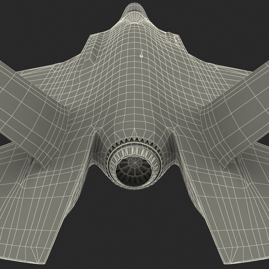 Fighter Aircraft Lockheed Martin 3d Model