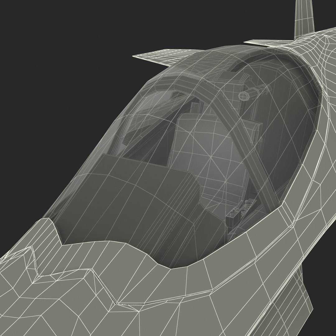 Fighter Aircraft Lockheed Martin 3d Model