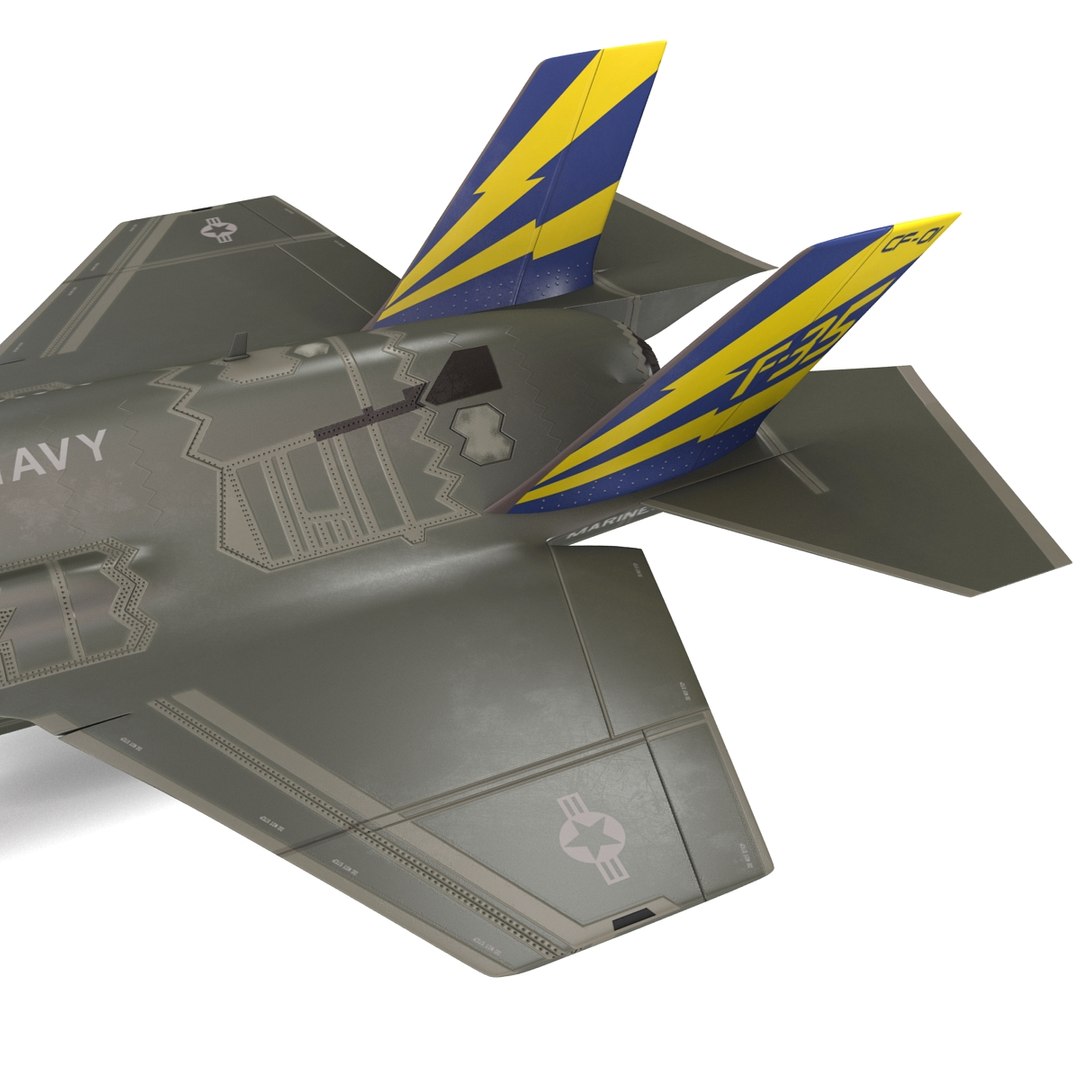 Fighter Aircraft Lockheed Martin 3d Model