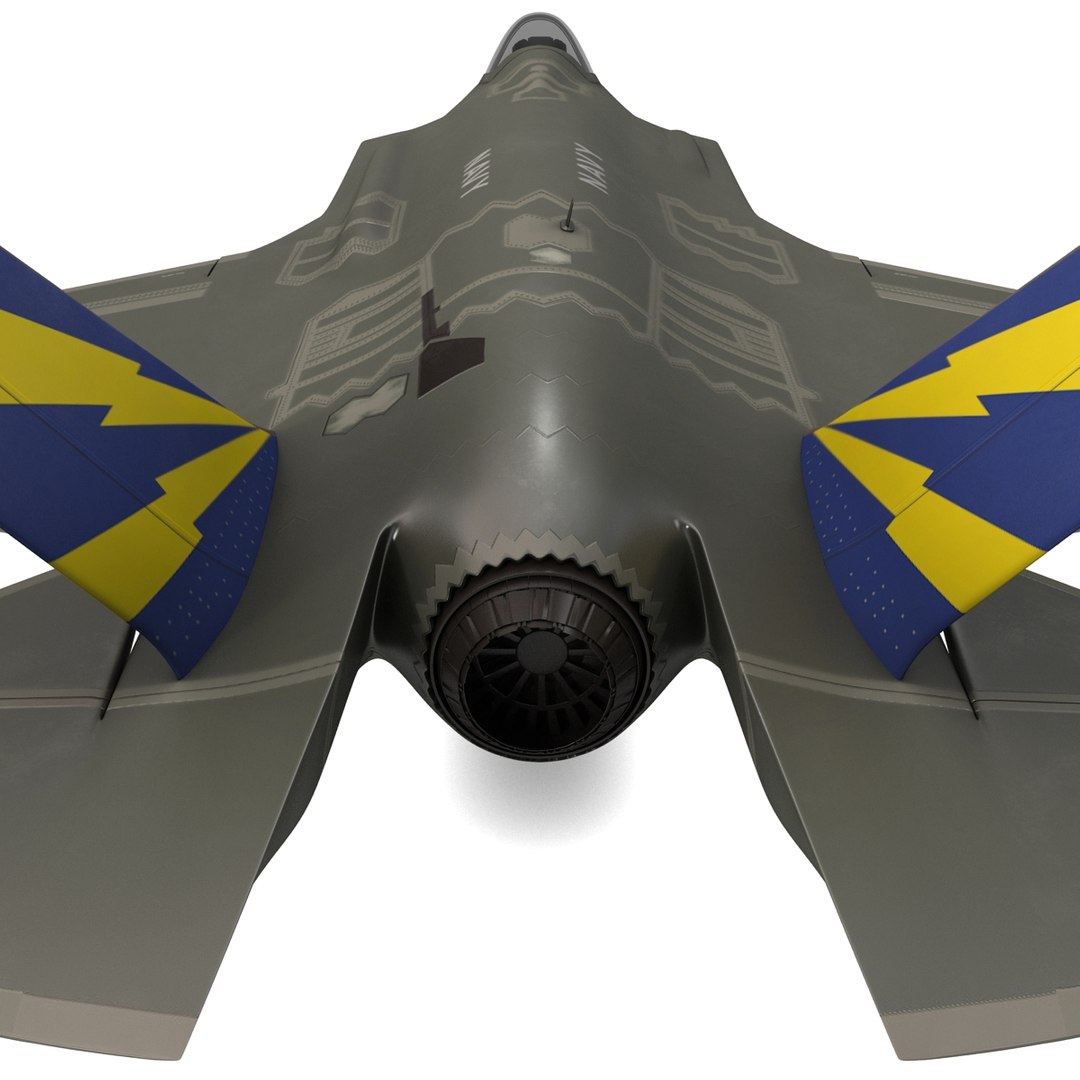 Fighter Aircraft Lockheed Martin 3d Model