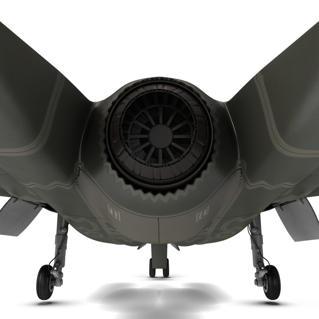 Fighter Aircraft Lockheed Martin 3d Model