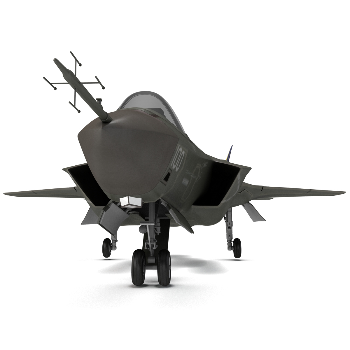 fighter aircraft lockheed martin 3d model