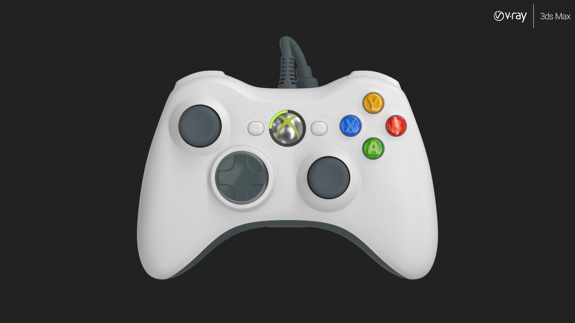 3D Realistic Microsoft Xbox 360 Model - TurboSquid 1484403