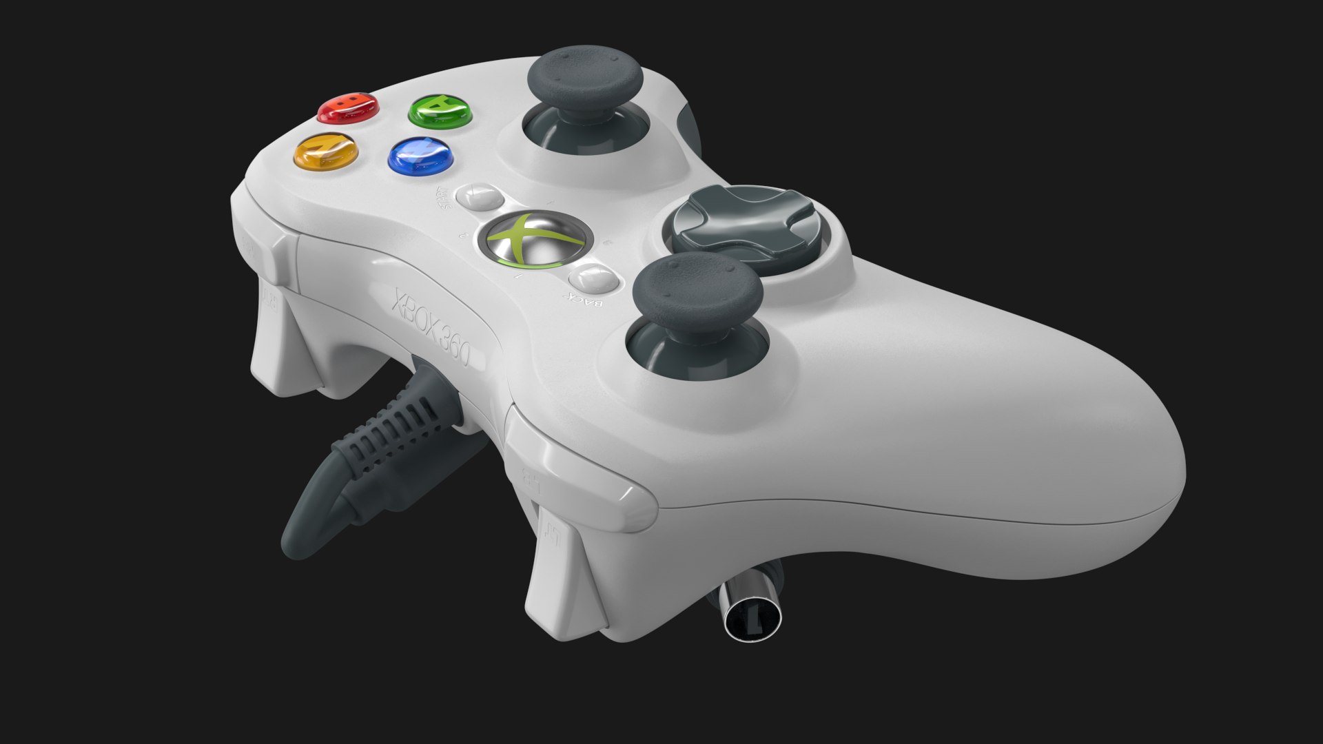 3D Realistic Microsoft Xbox 360 Model - TurboSquid 1484403