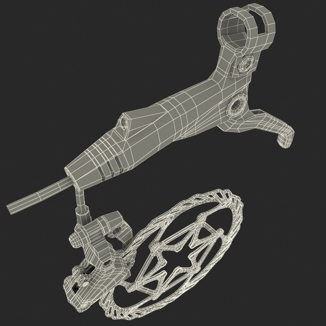 3d Bicycle Brake Avid Xx Model
