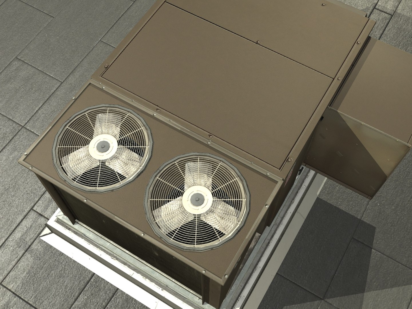 3d model hvac units
