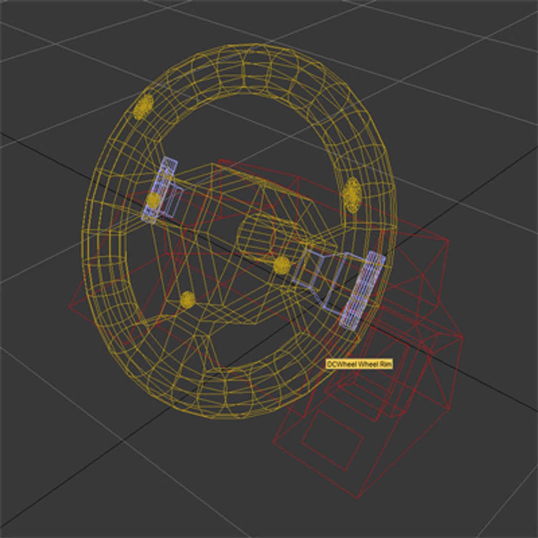 3d Sega Dreamcast Wheel Model
