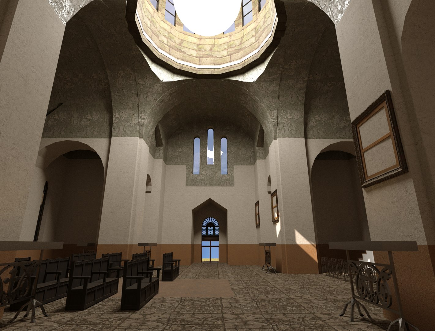 3D Church Vardenis - TurboSquid 2135428