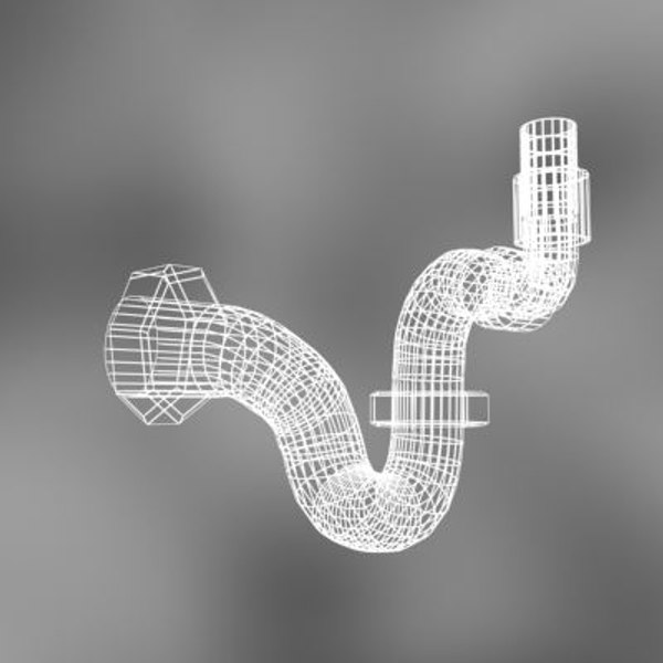 bathroom abs plastic 3d model