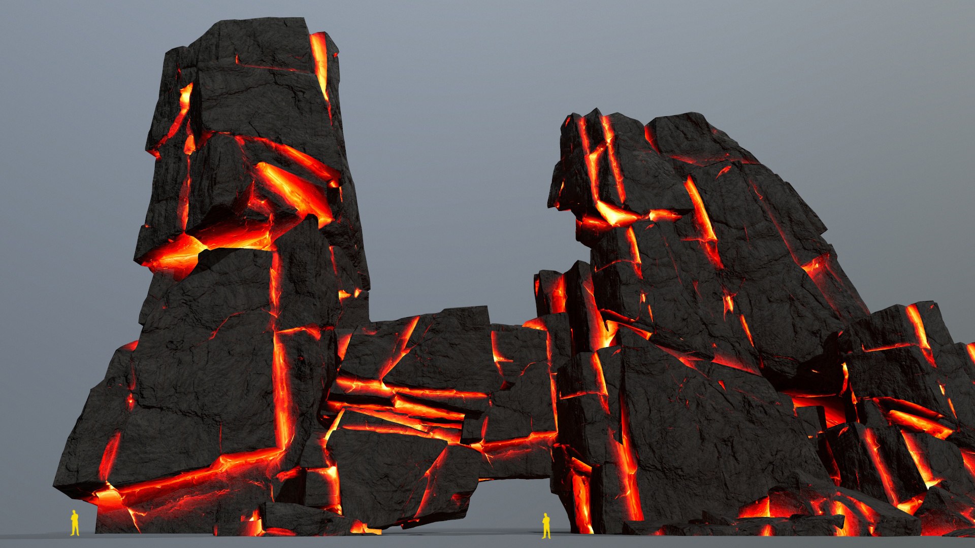 3D lava rocks model - TurboSquid 2135200