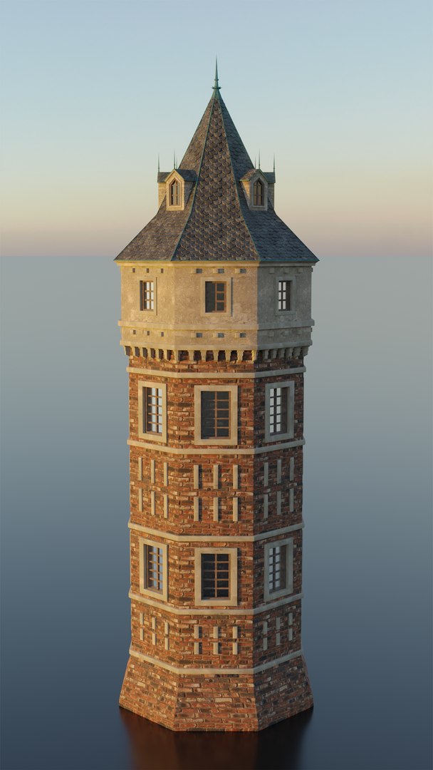 3D Medieval Towers - TurboSquid 1803528