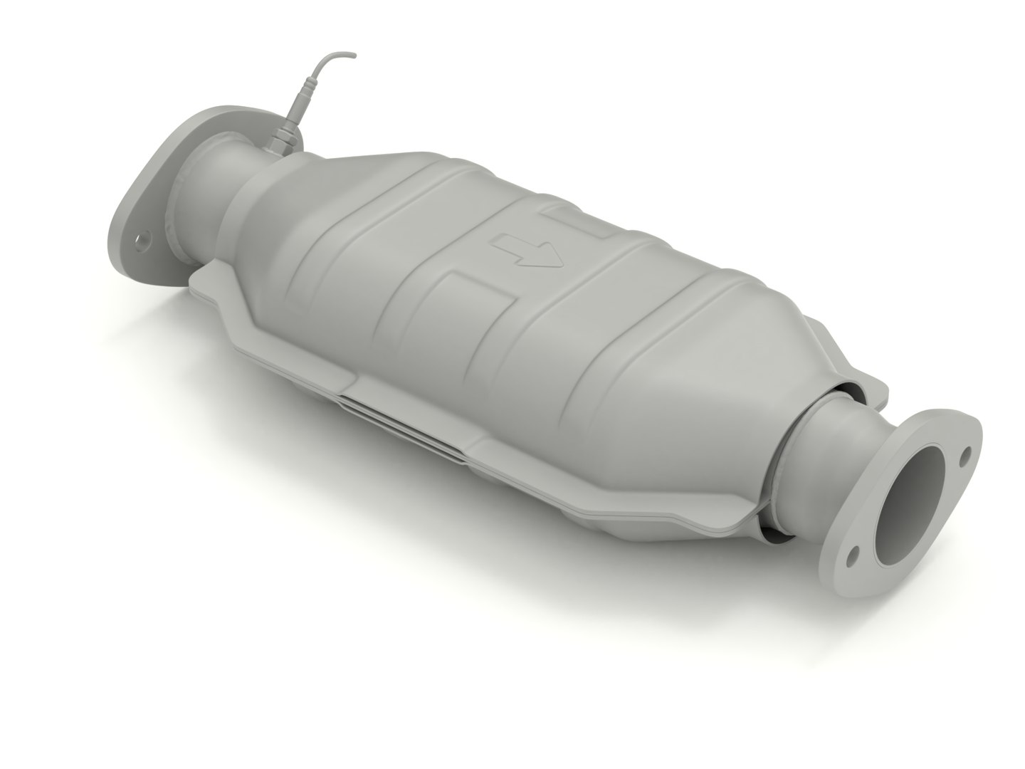 3D model catalytic converter - TurboSquid 1407497