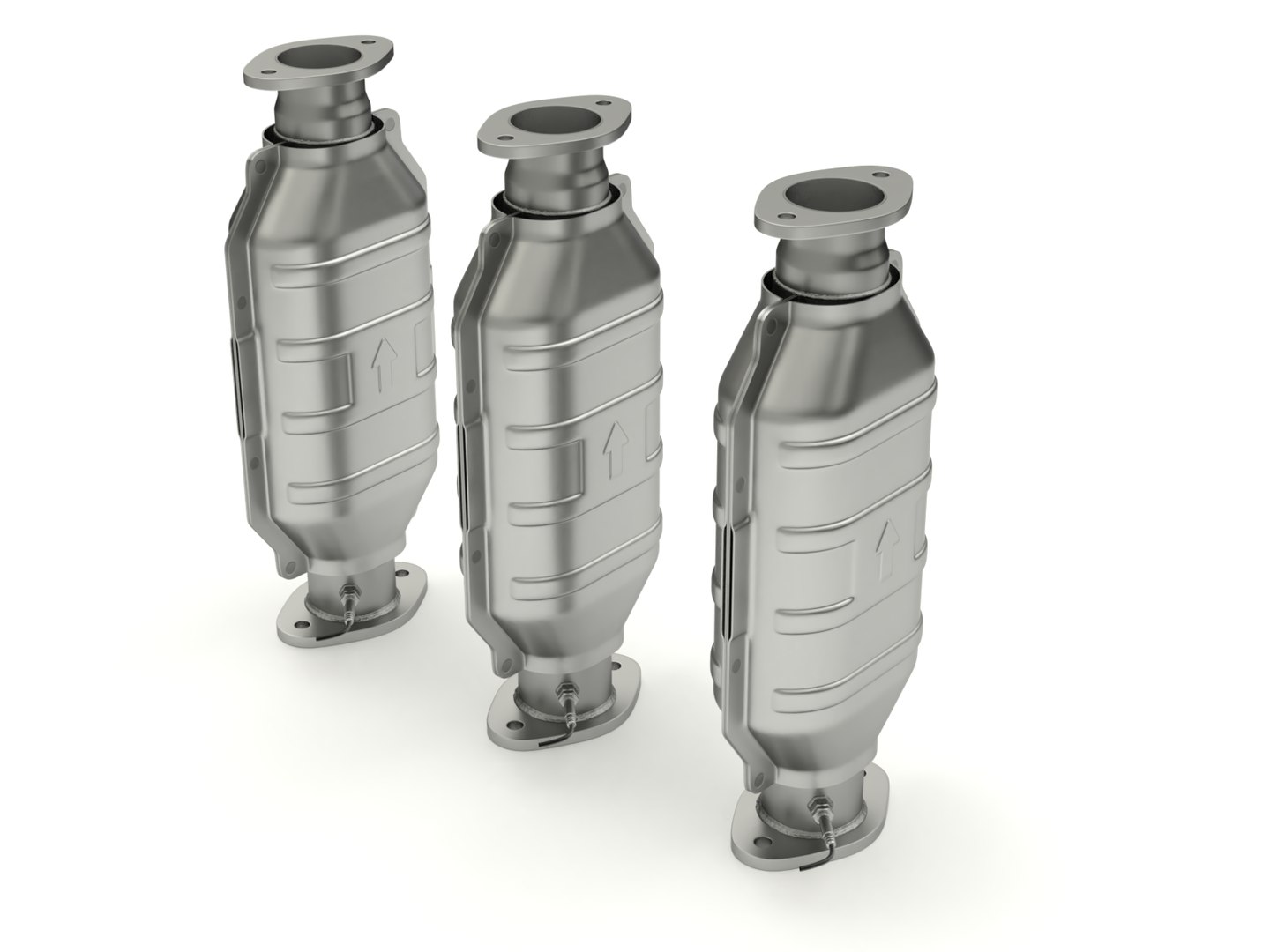3D Model Catalytic Converter - TurboSquid 1407497