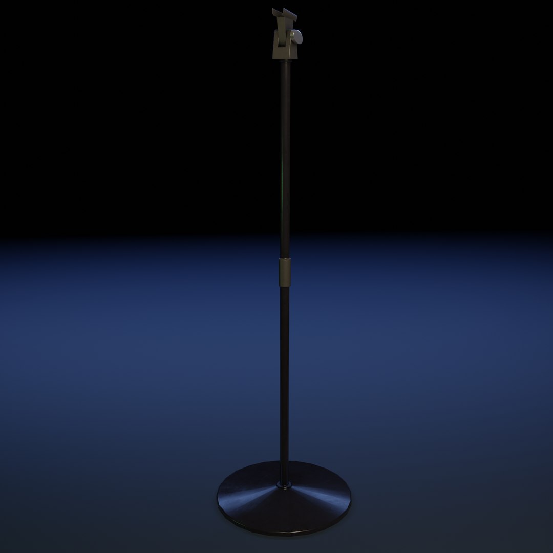 3D Model Microphone Stand - TurboSquid 1656240