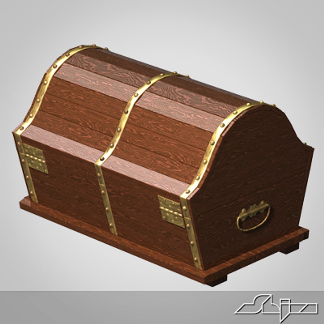 Old Chest 3d Max
