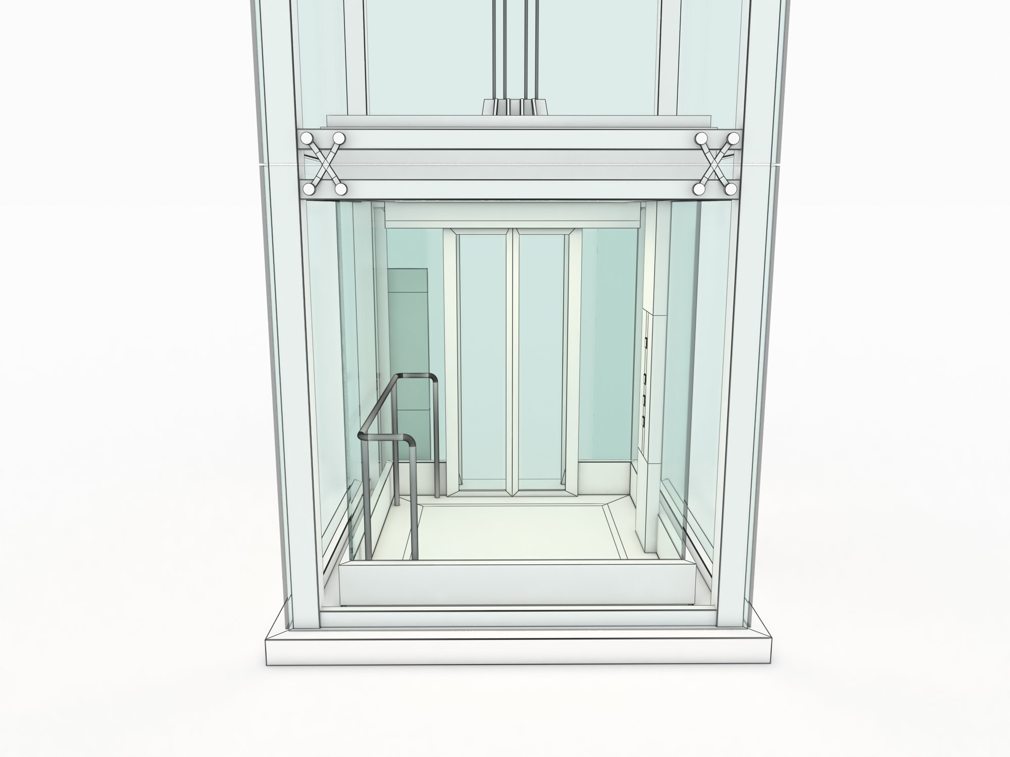 Elevator model - TurboSquid 1725426