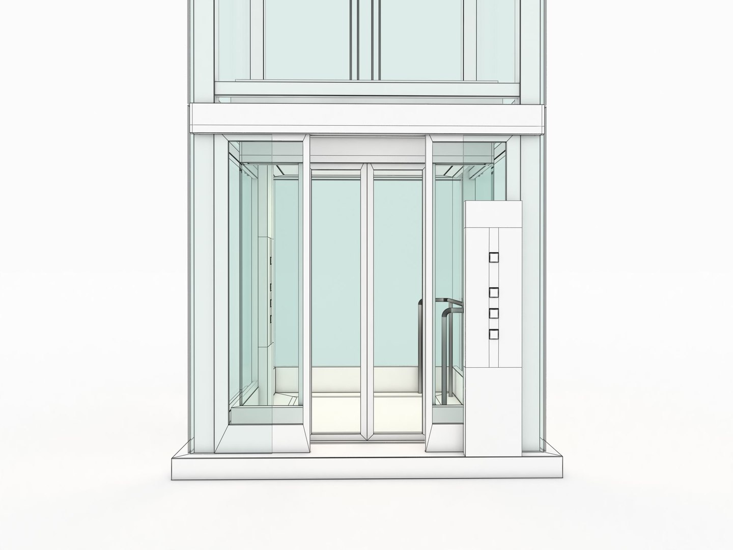 Elevator Model - TurboSquid 1725426