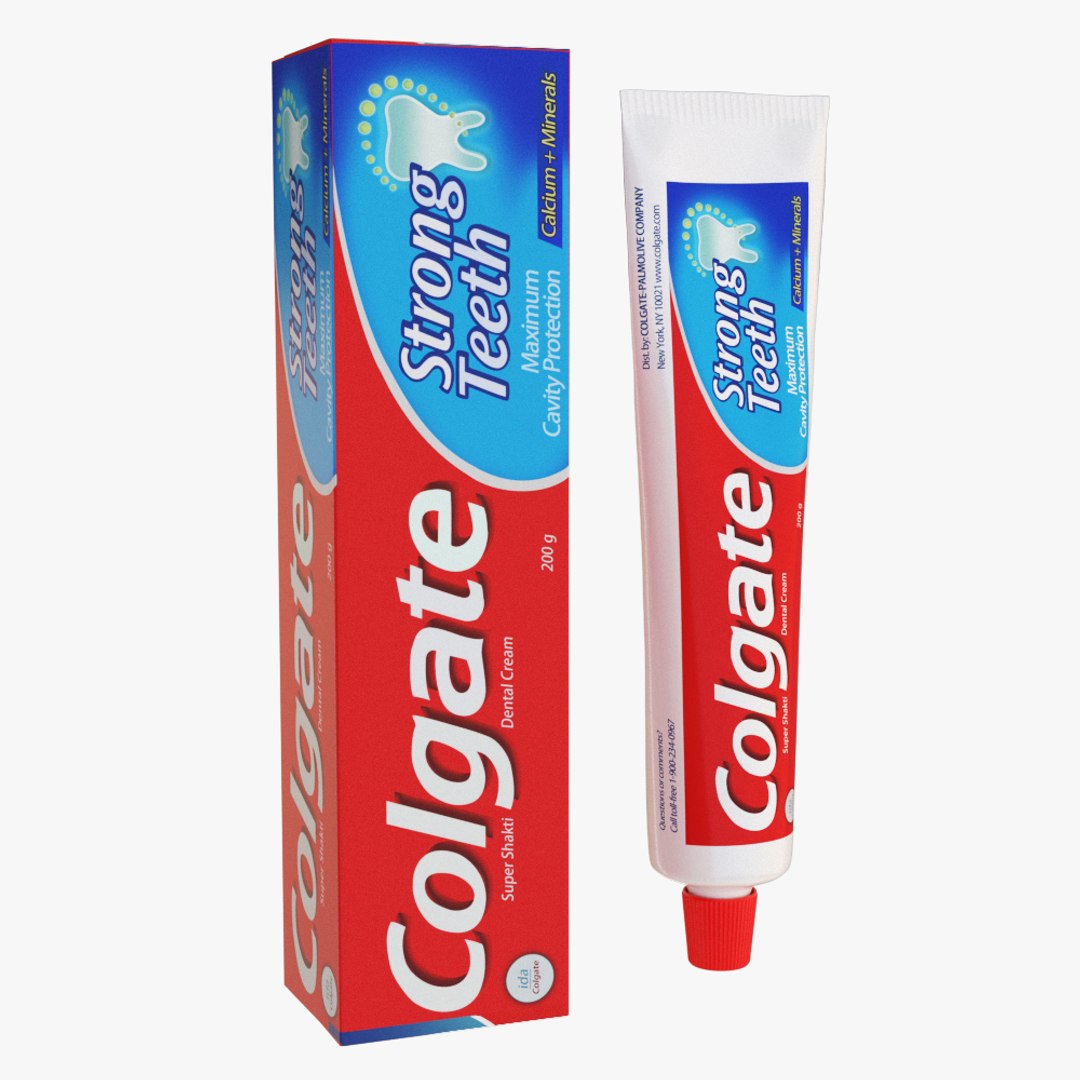 3D model colgate toothpaste - TurboSquid 1269817