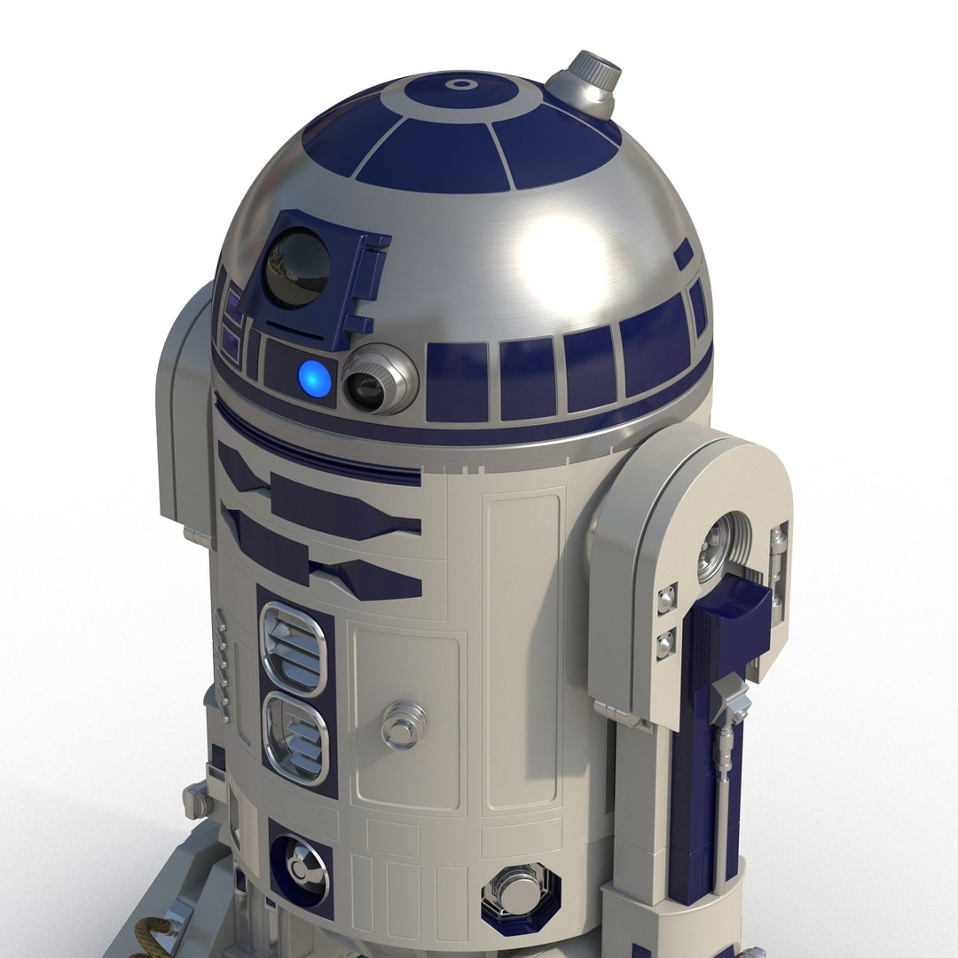 Star wars character r2 d2 3D model - TurboSquid 1503390