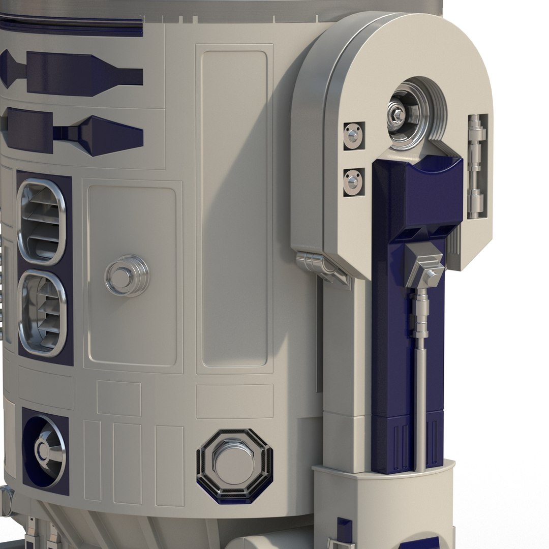 Star Wars Character R2 D2 3D Model - TurboSquid 1503390