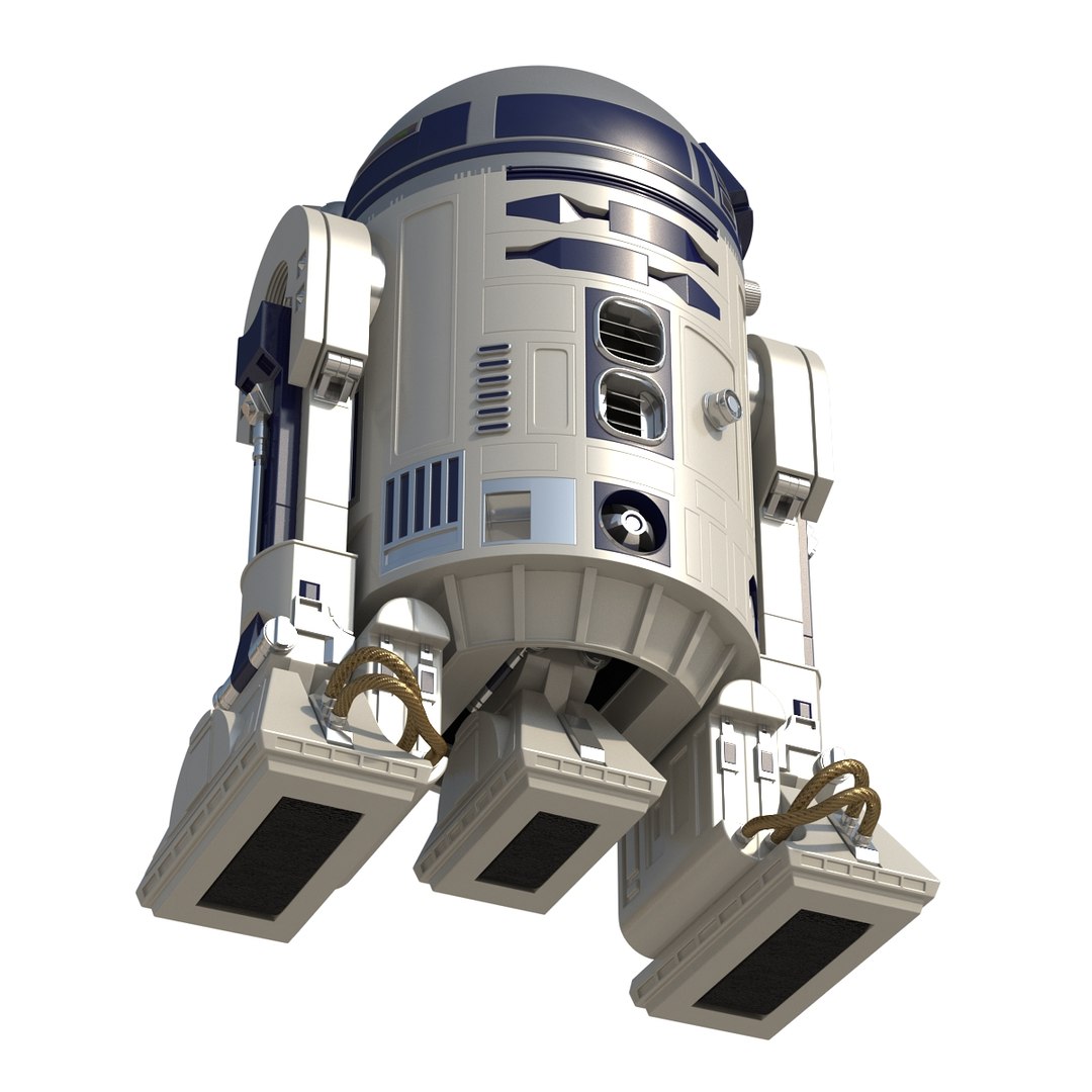 Star wars character r2 d2 3D model - TurboSquid 1503390