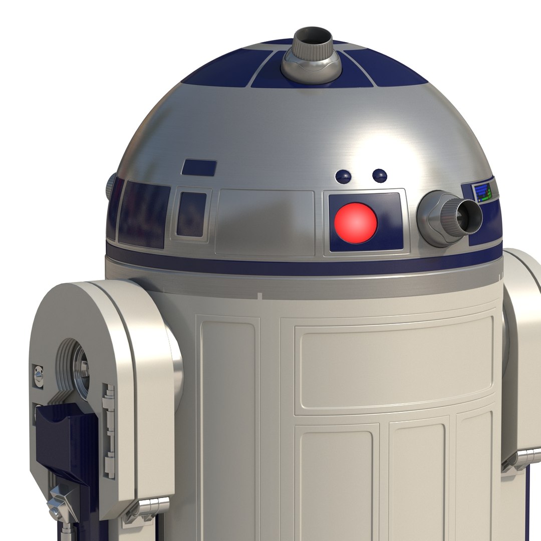Star Wars Character R2 D2 3D Model - TurboSquid 1503390