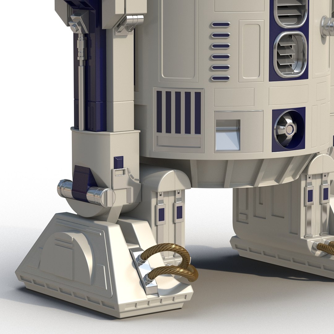 Star Wars Character R2 D2 3D Model - TurboSquid 1503390