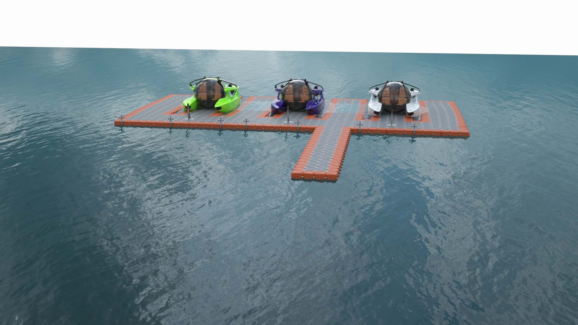 3D Aston Martin Submarine Modular Pontoon Floating Model - TurboSquid ...