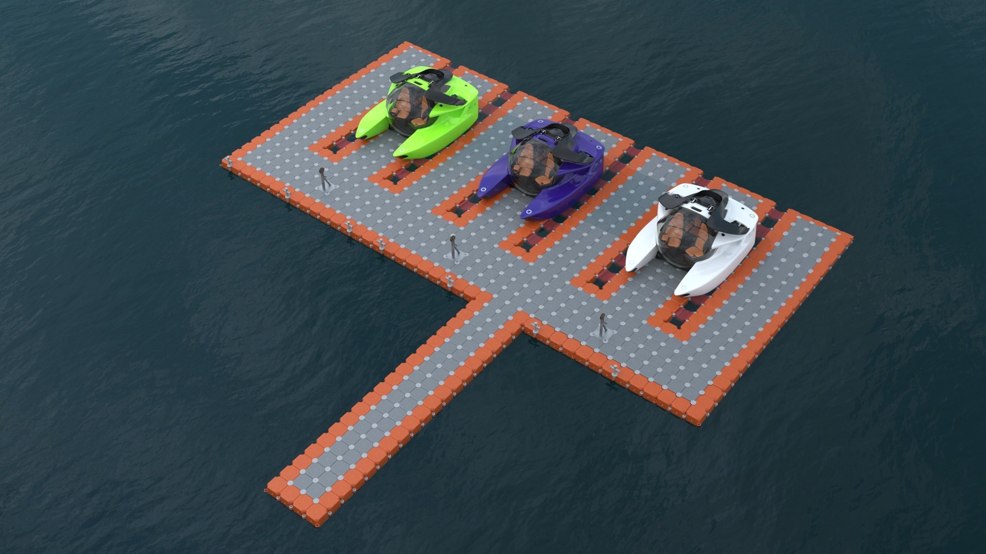 3D Aston Martin Submarine Modular Pontoon Floating Model - TurboSquid ...
