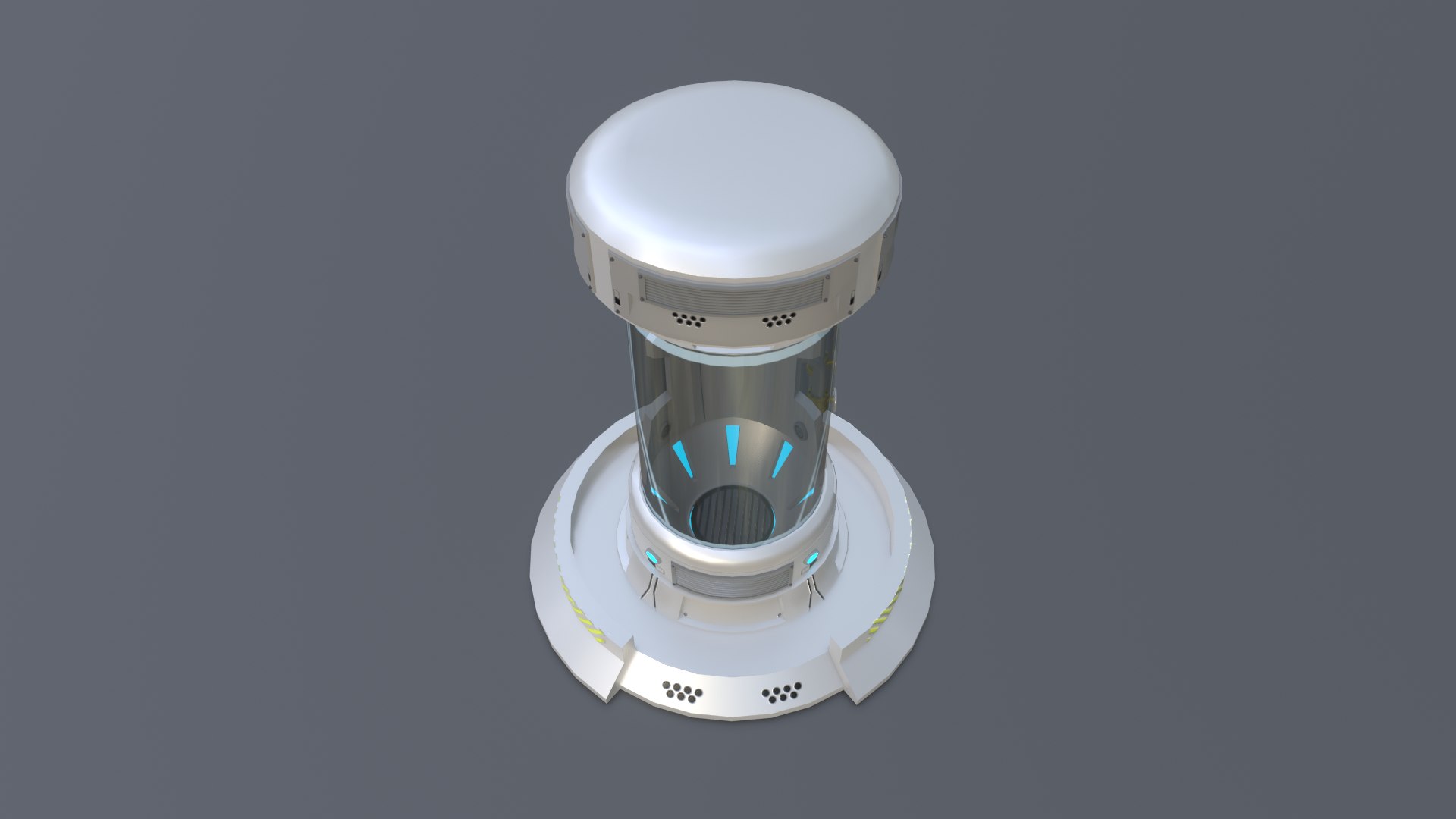 Scifi Cryopod - Capsule 3D Model - TurboSquid 2034297
