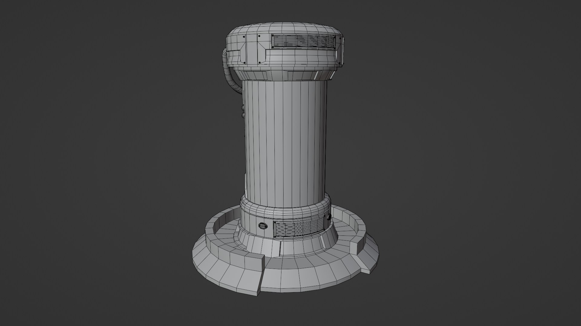 Scifi Cryopod - Capsule 3D Model - TurboSquid 2034297