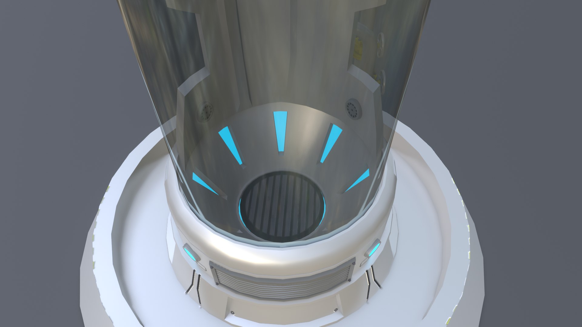 Scifi Cryopod - Capsule 3D Model - TurboSquid 2034297