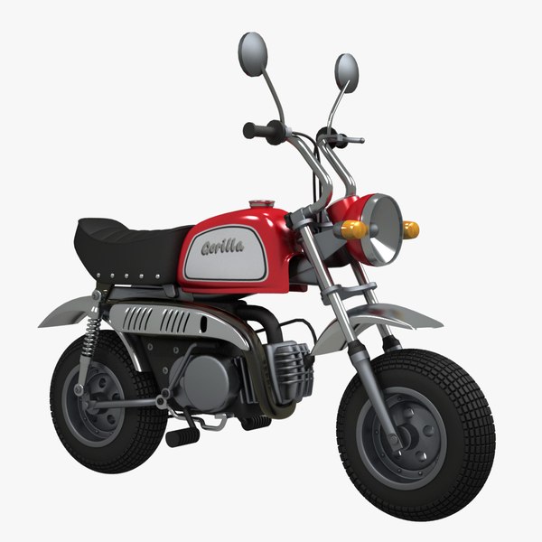 skyteam gorilla minibike 3d model