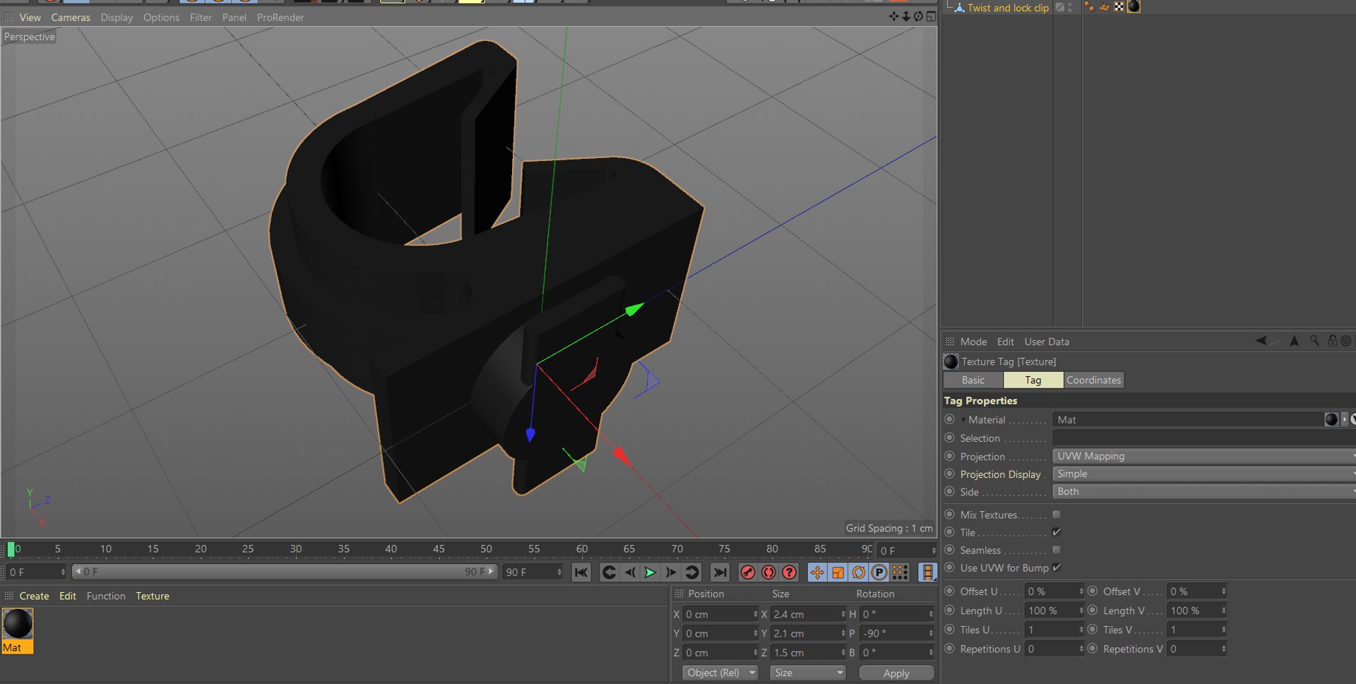 3D Model Twist Lock - TurboSquid 1413705