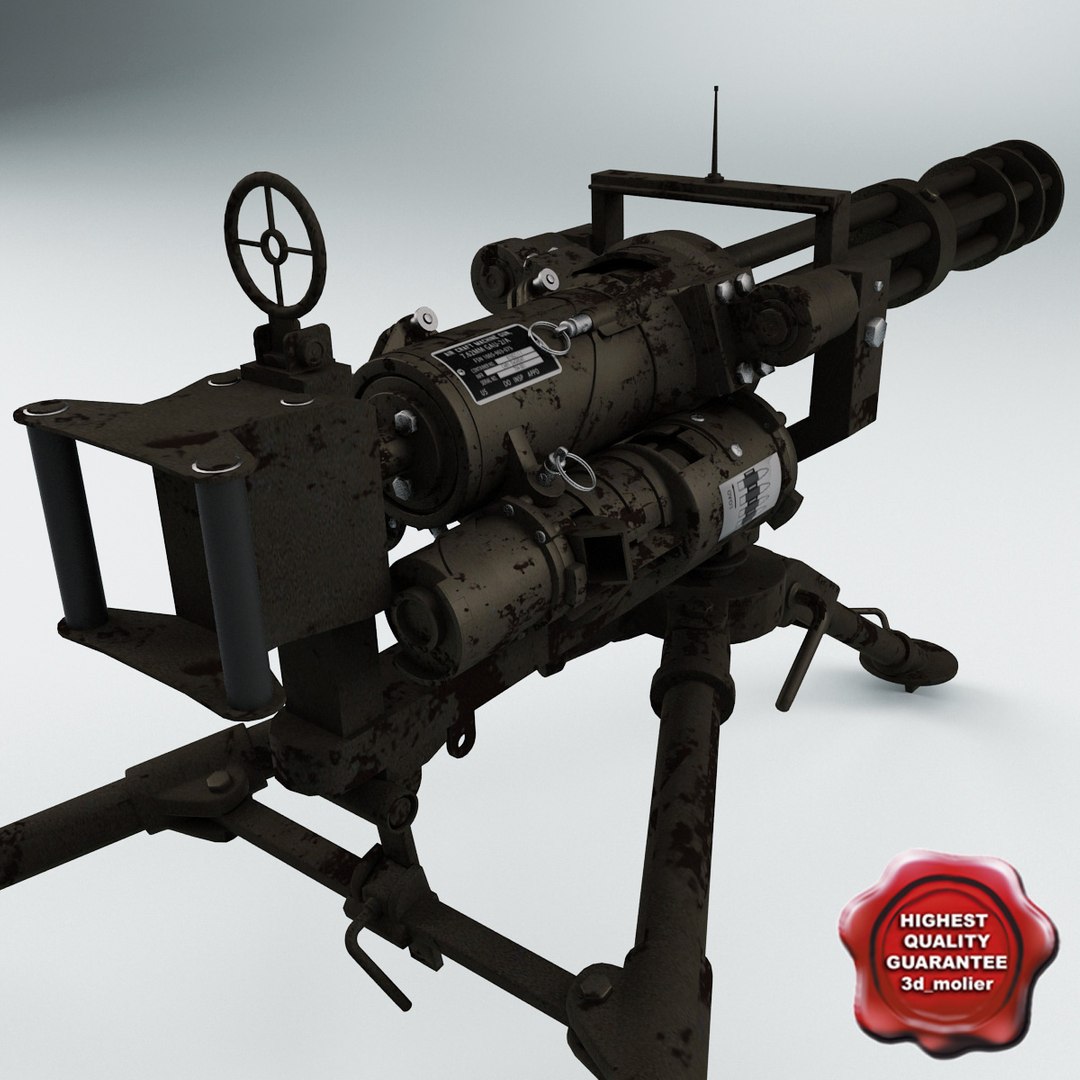 Minigun M134 Tripod Mount Max