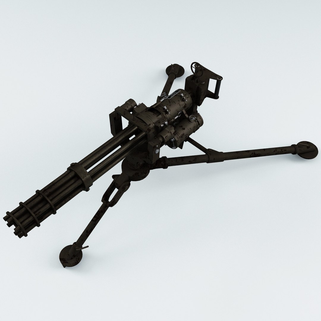 Minigun M134 Tripod Mount Max
