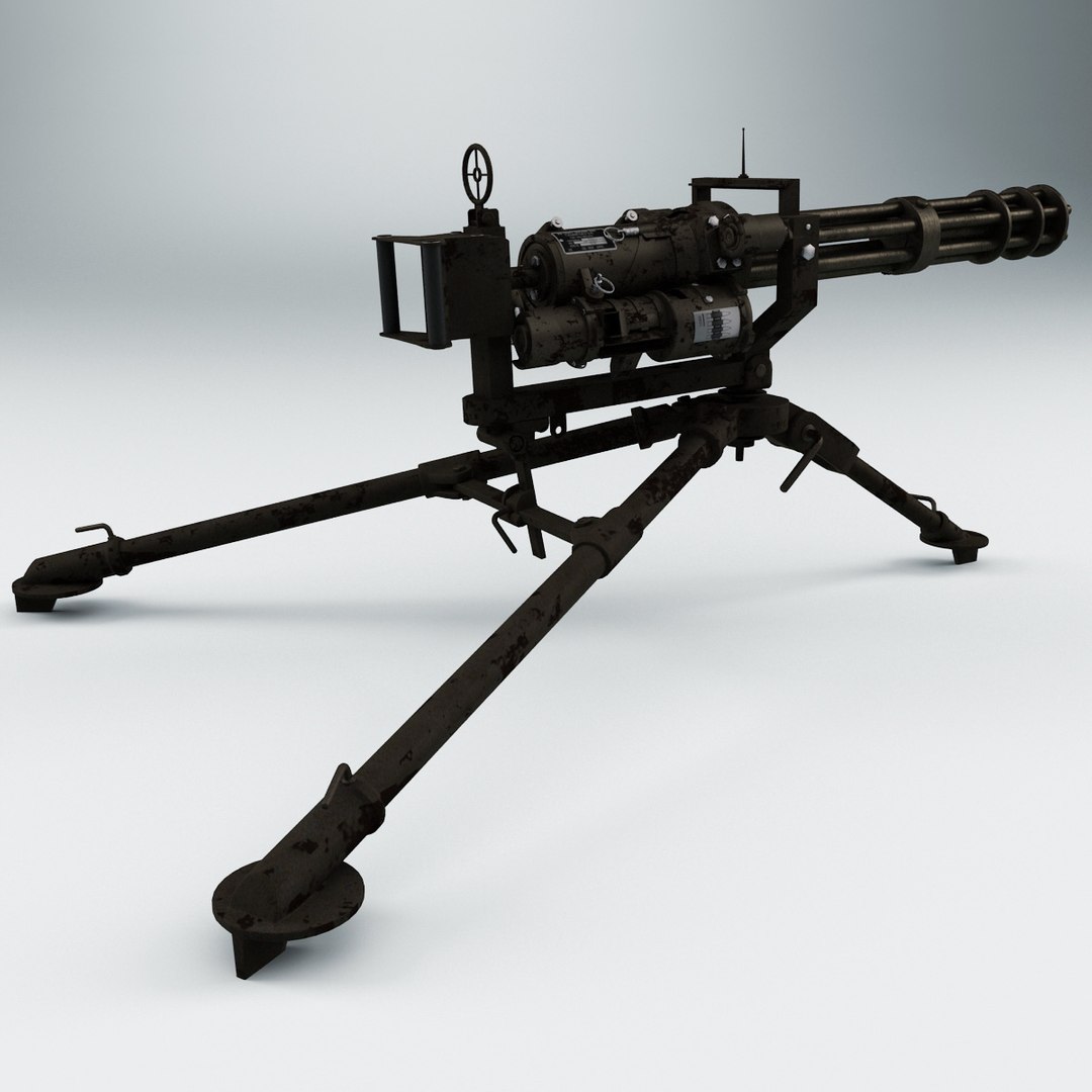 Minigun M134 Tripod Mount Max