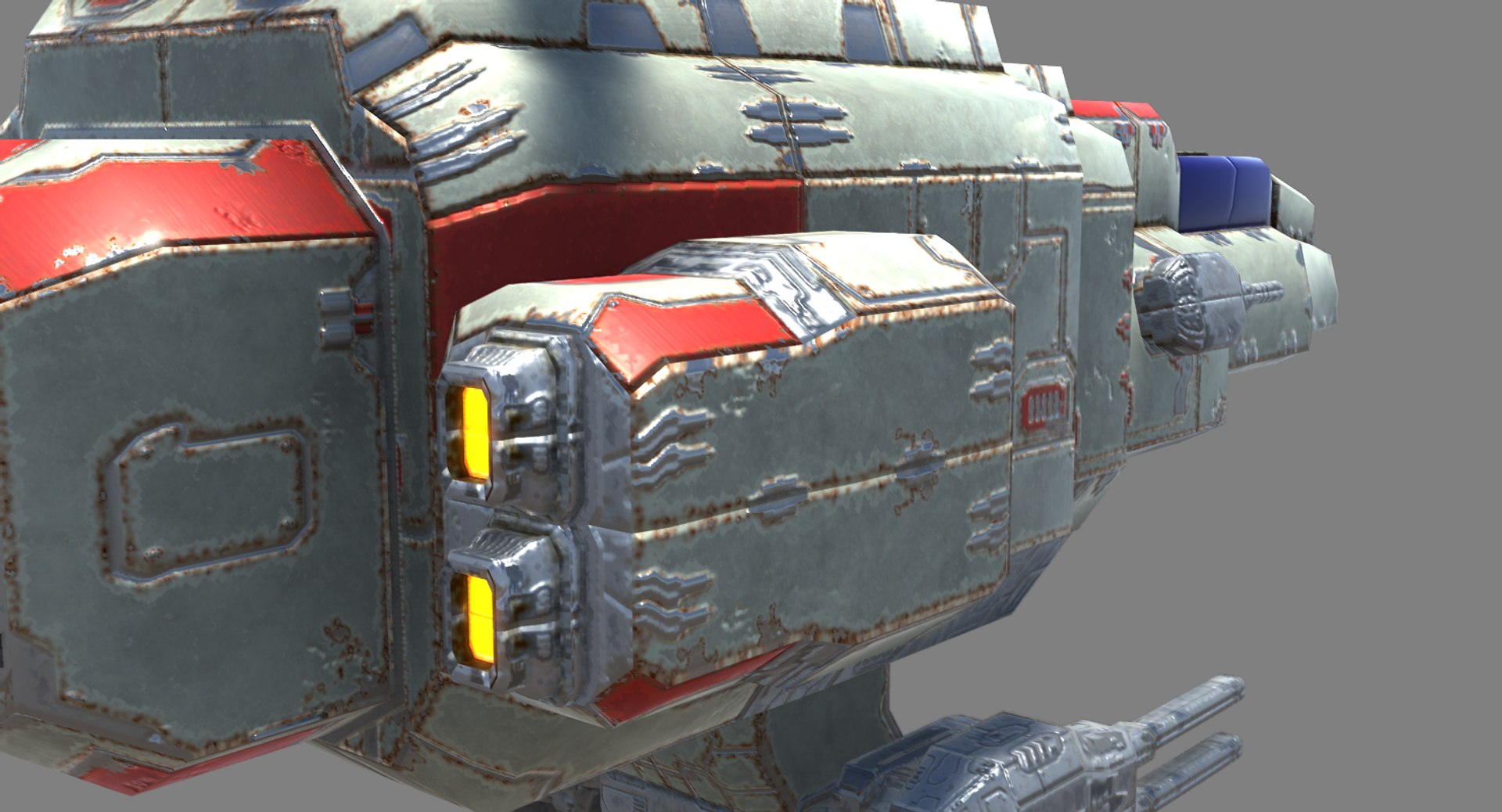 3D Heavy Fighter - TurboSquid 1435024
