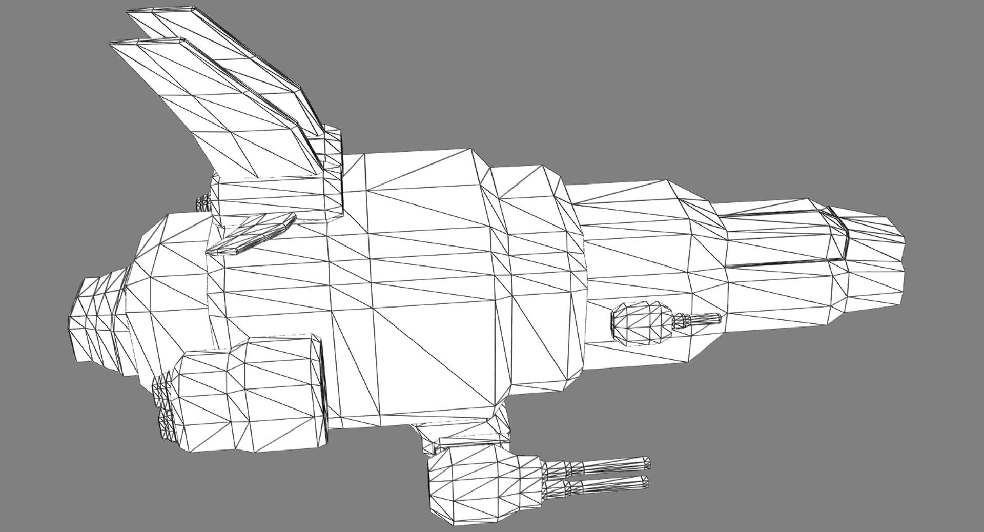 3D Heavy Fighter - TurboSquid 1435024