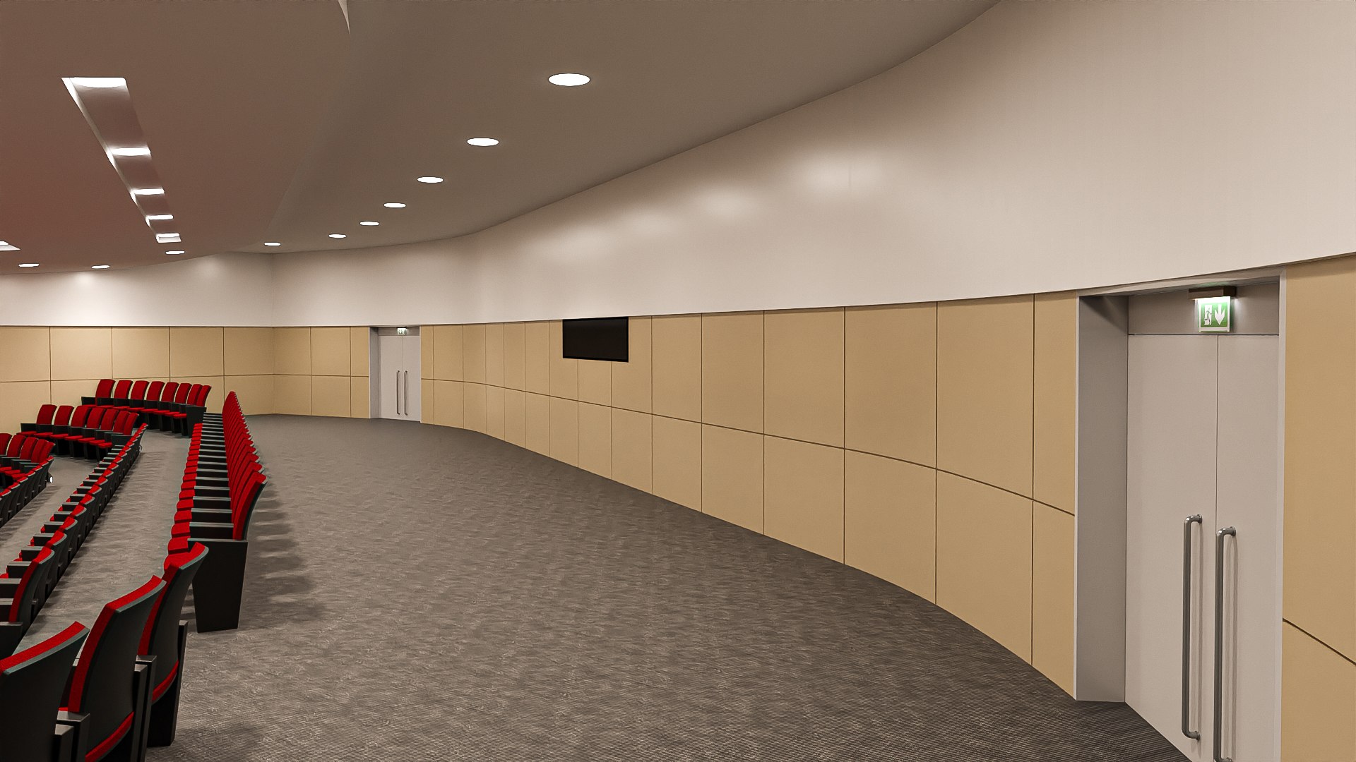 Auditorium 5 3D model - TurboSquid 2094045