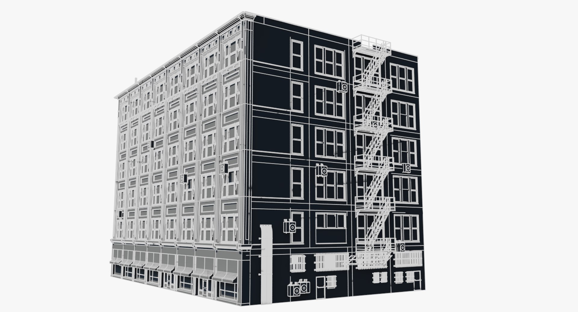 3D Telegraph Building - TurboSquid 1404170