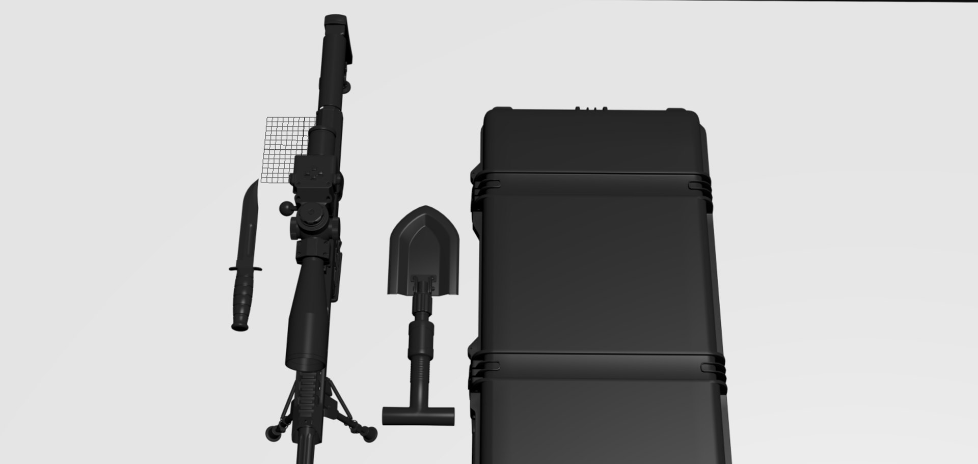 Sniper M98 3D Model - TurboSquid 2280416