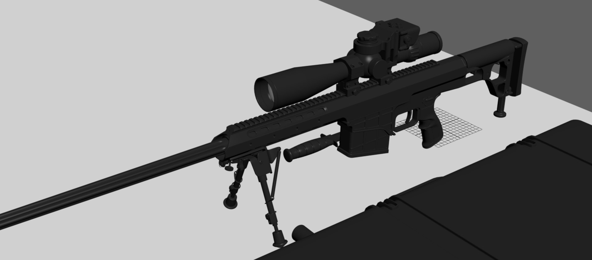 Sniper M98 3D Model - TurboSquid 2280416