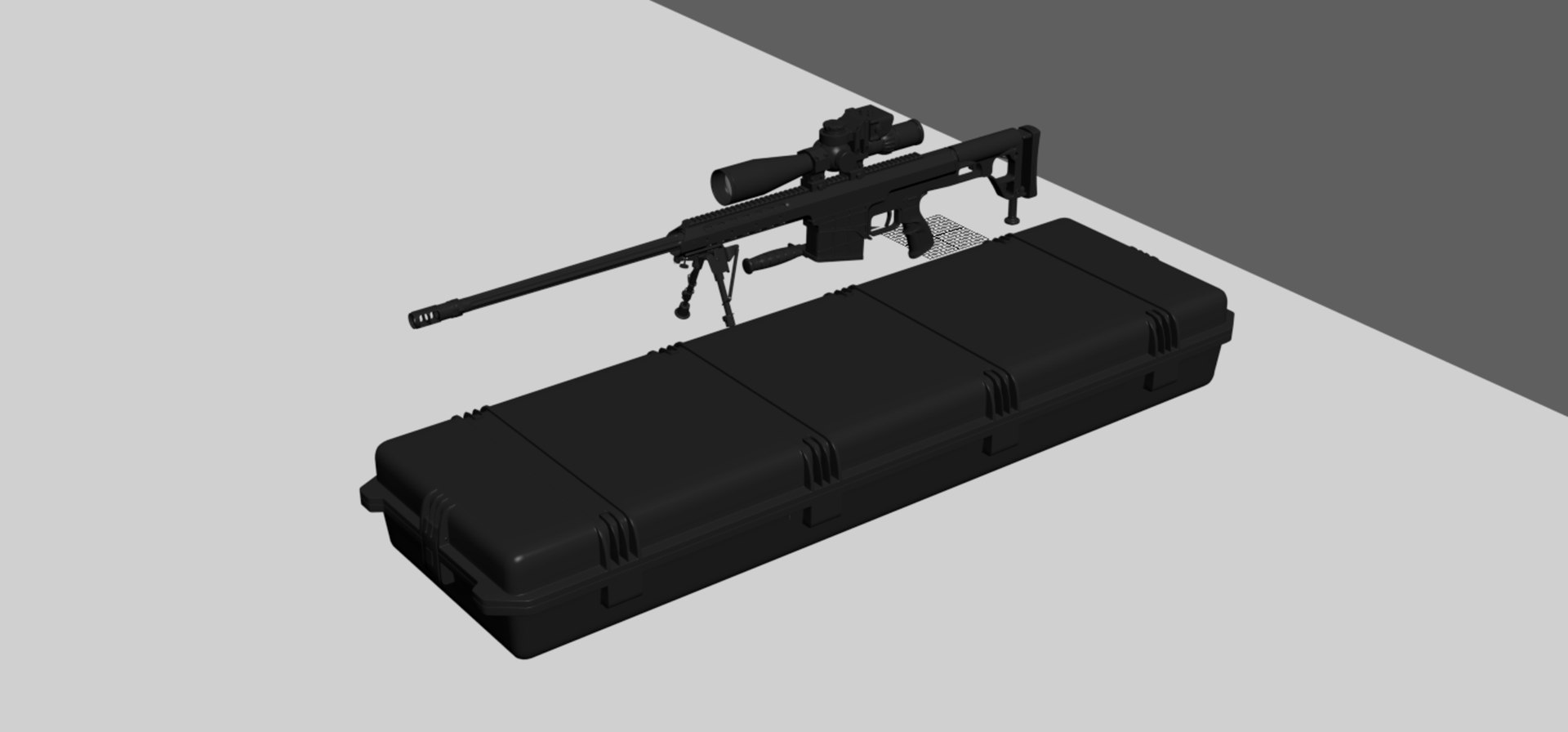 Sniper M98 3D Model - TurboSquid 2280416