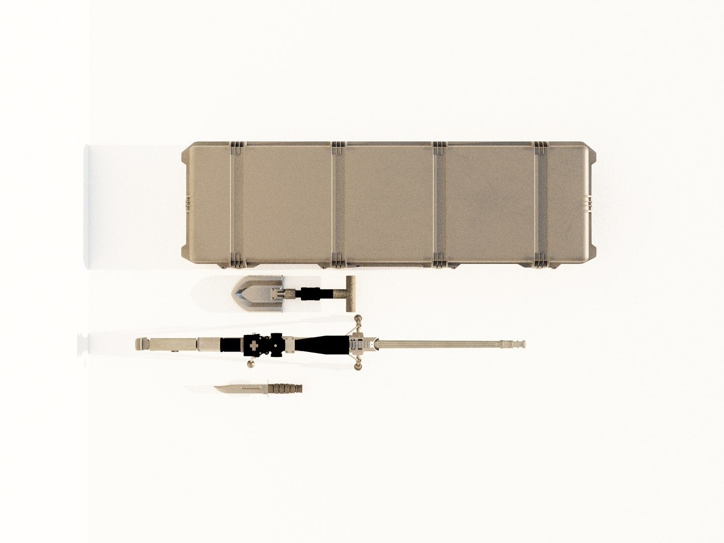 Sniper M98 3D Model - TurboSquid 2280416