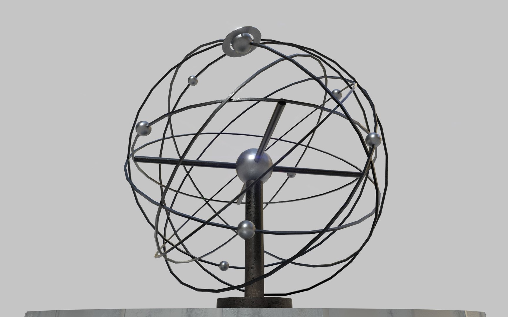 World Clock Berlin Alexander Platz 3D Model - TurboSquid 1737037